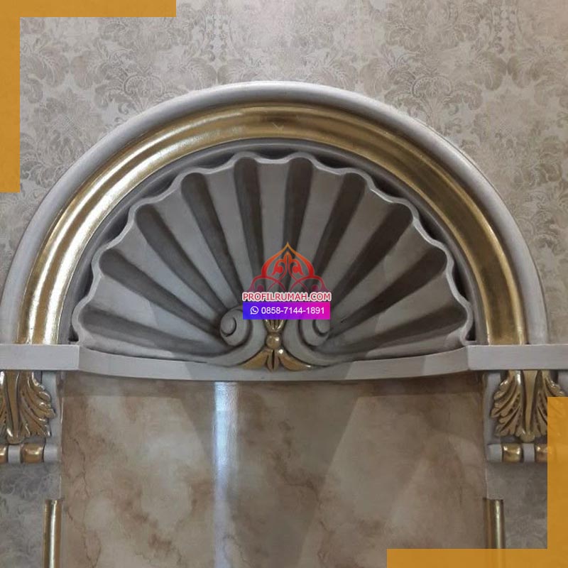 PROFIL RUMAH BETON KLASIK MININALIS DAN ORNAMEN